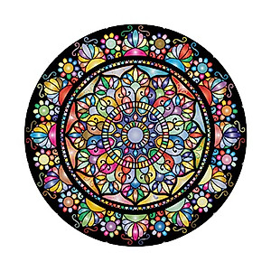 Beautiful Colorful Mandala Design PopSockets Swappable PopGrip