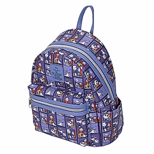 Loungefly x Nightmare Before Christmas Jack and Sally Valentine Mini Backpack