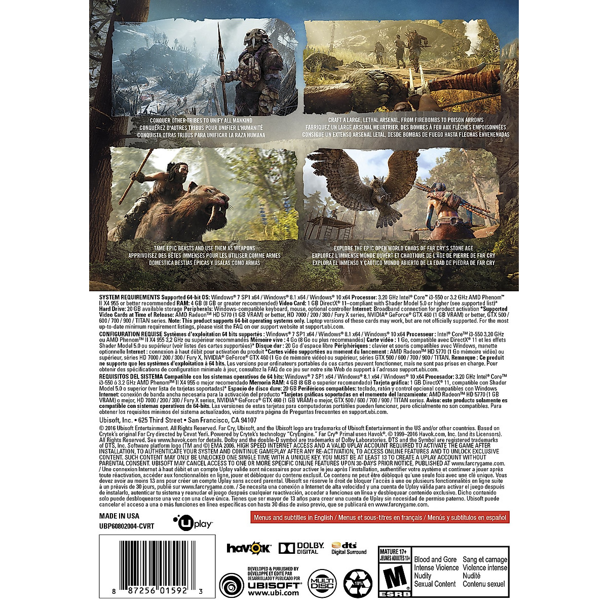 Far Cry Primal - PC Standard Edition