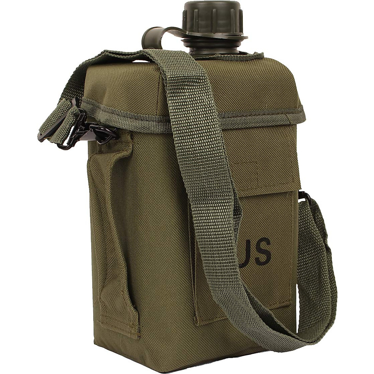 Mil-Tec 2 Litre Patrol Canteen with Cover and Strap (Olive)