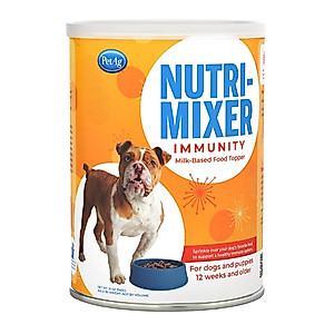 Pet-Ag Nutri-Mixer Immunity - 12 oz - Milk-Based Food Topper for Dogs & Puppies 12 Weeks and Older - Easy to Digest