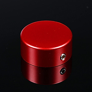 SOLUTEK Footswitch Topper Guitar Pedal Button Caps with 3 Set Screws and Protective Fitting Increasing Accuracy,Comfort for Common Switches diameter of 3/8"| SOLUTEK BUTTONS V1 6Pcs Multicolors