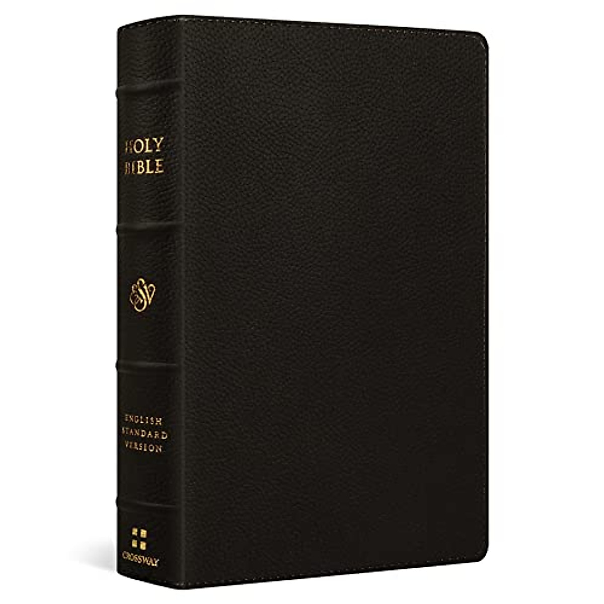ESV Large Print Personal Size Bible (Buffalo Leather, Deep Brown)