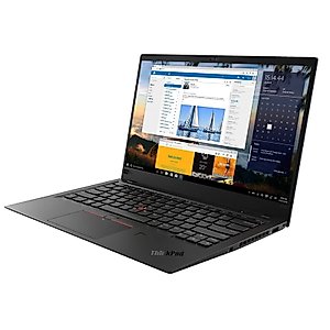 Lenovo ThinkPad X1 Carbon 5th 14" FHD Laptop, Intel Core i7-6600U 2.6GHz Up to 3.4GHz, 8GB RAM, 256GB SSD, Webcam, Backlit Keyboard, Fingerprint, Windows 10 Pro (Renewed)