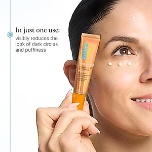 Bliss Rest Assured ™ Eye Cream with Vitamin C & Caffeine - 0.5 Fl Oz - Dark Circle Reducing & Depuffing Eye Cream - Clean - Vegan & Cruelty-Free