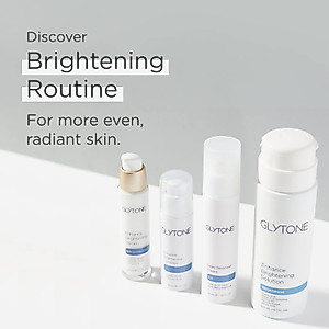 Glytone Enhance Brightening Complex - With 12% Azelaic Acid, 3% Glycolic Acid - Brightens Skin & Reduces Dark Spots - Non-Comedogenic - 1 fl. oz.