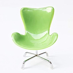 Hedgehog Chair Mini Plastic Swivel Seat Small Animal Toys Habitat Decor Cage Accessories Hedgehog Supplies Photo Props Chair Toy for Hedgehog,Bird,Parrot,Mouse,Chinchilla, Rat,Gerbil,Dwarf Hamster