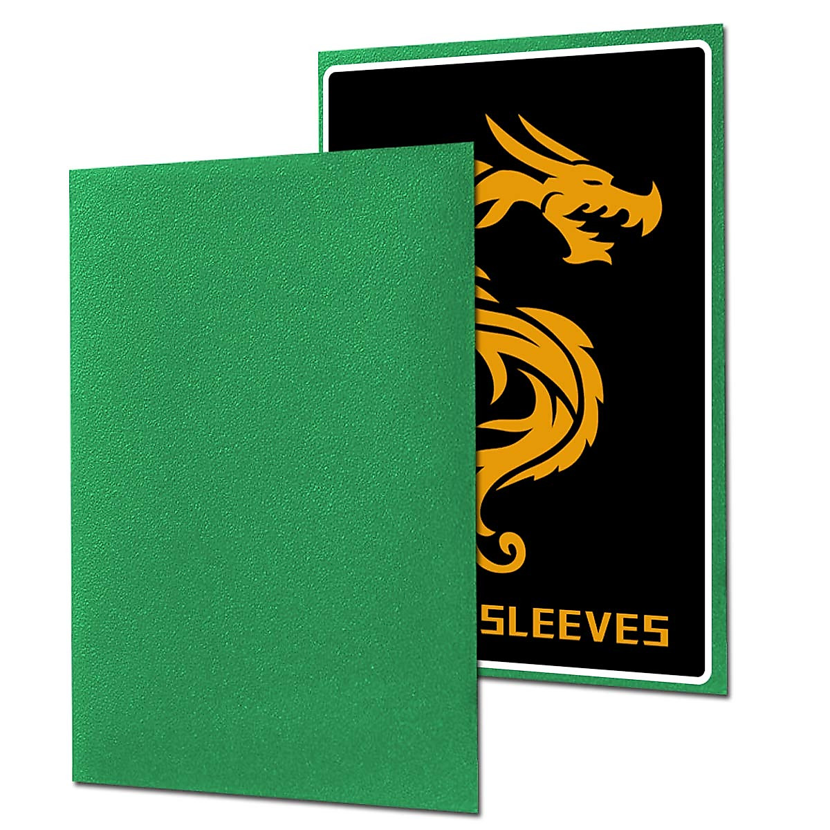 200Pcs Trading Card Sleeves Top Loader,Penny Card Sleeves Fit for Magic,MTG and Yugioh Cards, Baseball,Football, Baskteball Cards(Green)