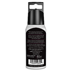 Spectrum Noir SN-GLHI-CL60 Glossy Highlights Clear 3D Medium-Dries to A Hard, Protective Finish-60ml Bottle