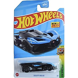 Hot Wheels Bugatti Bolide, HW Exotics 6/10 [Black/Blue] 213/250