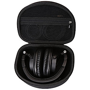 Aproca Hard Carry Travel Bag Case Compatible with Audio-Technica ATH-M50x Professional Monitor Headphones ATH-M50xMG ATH-M40x ATH-M30x ATH-M70x (Black)