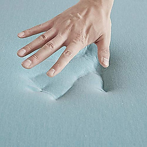 Sleep Philosophy Gel Infused Memory Foam Mattress Topper Luxurious Hypoallergenic All Season Enhanced Bed Support, Twin(2" Thick), Removable 3M Cover