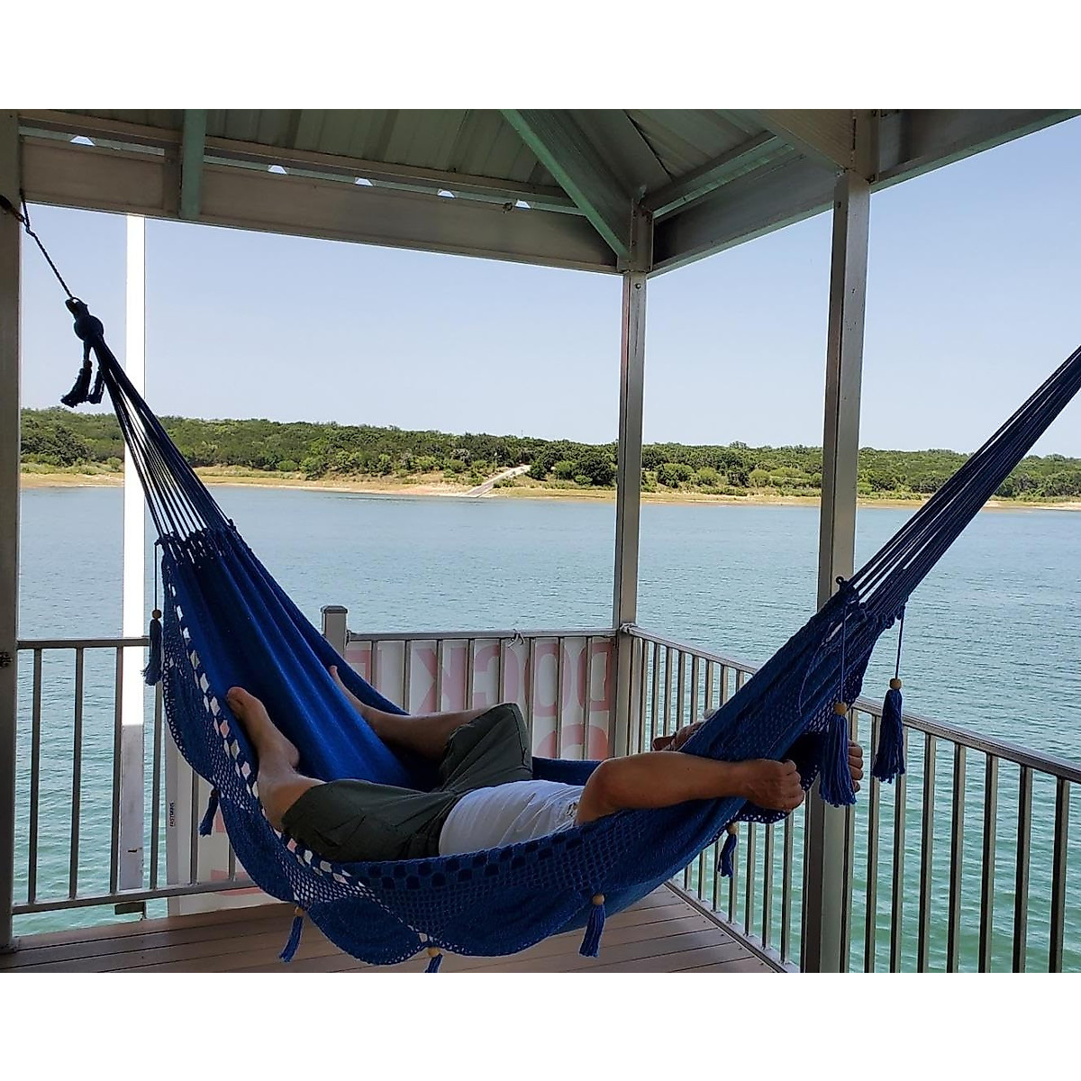 Ymeibe Porch Bench Swing Nylon Ropes Indoor Outdoor 8 ft Extra Long Adjustable Hammock Swinging Chair Straps Hanging Kit for Adjustment or Extension - Holds to 700lbs Set of 2