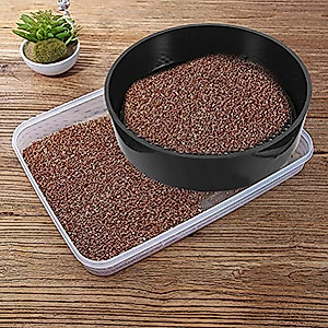 Hemoton 8pcs Sifting Pan Outdoor Gold Panning Soil Sifter Sieve Fine Mesh Screen Classifier for Garden Outdoor