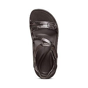 Aetrex Jillian Water-Friendly Sport Sandals for Women - Adjustable Strap Comfort Womens Sport Sandals for Beach Summer