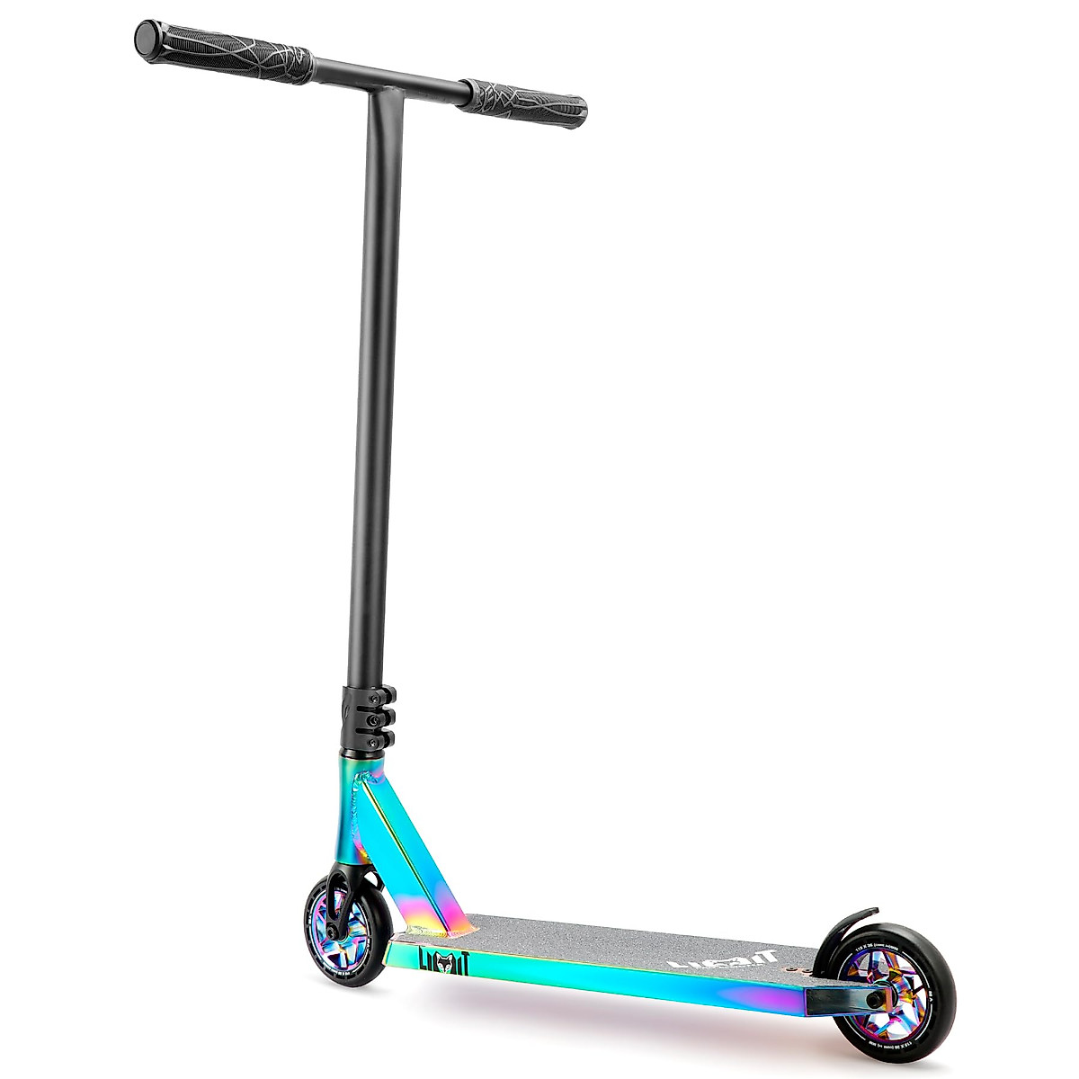 LMT01-V2 Professional Scooter-Trick Scooter-Intermediate Professional Stunt Scooter Suitable - Children, Teenagers Adults 8 Years Old Above-Durable (Black Color)