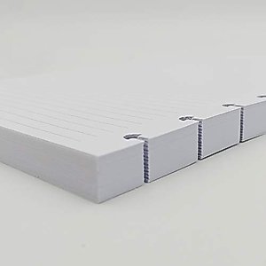 Letter Size Refills Paper, A4 Loose Leaf Paper for TUL Custom Note-Taking System Discbound Notebook Planner Inserts, 100 Sheets/200 Pages, White, 8.5 X 11 Inch
