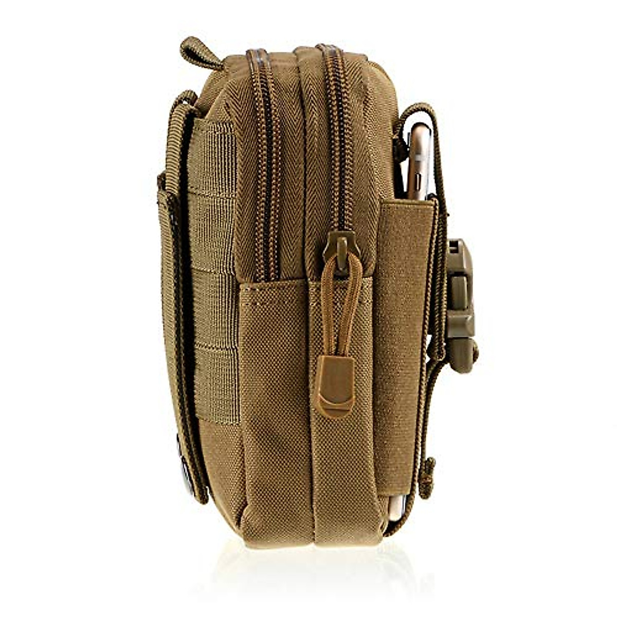 Toxz Portable Carrying Waterproof Outdoor Waist Pocket Bag,Nylon Material,Military Belt Bag Purse,Outdoor Sport Waist Bag/Phone Pocket