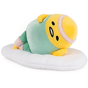 GUND Sanrio Gudetama The Lazy Egg Stuffed Animal, Eggercise Gudetama Kawaii Plushie, Plush Toy for Ages 8 and Up, 5”