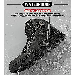 IRON JIA'S Motorcycle Shoes Men Streetbike Casual Accessories Breathable Protective Gear Powersport Anti-Slip Footwear Black 11