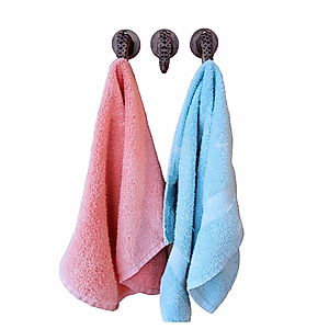 3 Piece Tentacle Hook Set Octopus Hangers Towel hooks antique bronze finish