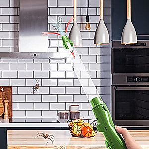 TAISHAN Handheld Vacuum Bug Insect Traps Spider Catcher Eco-Friendly Catch with LED Flashlight Catcher with USB Recharger Household Catch Insect Sucking Electronic Catcher,Pest,Beetle Roach