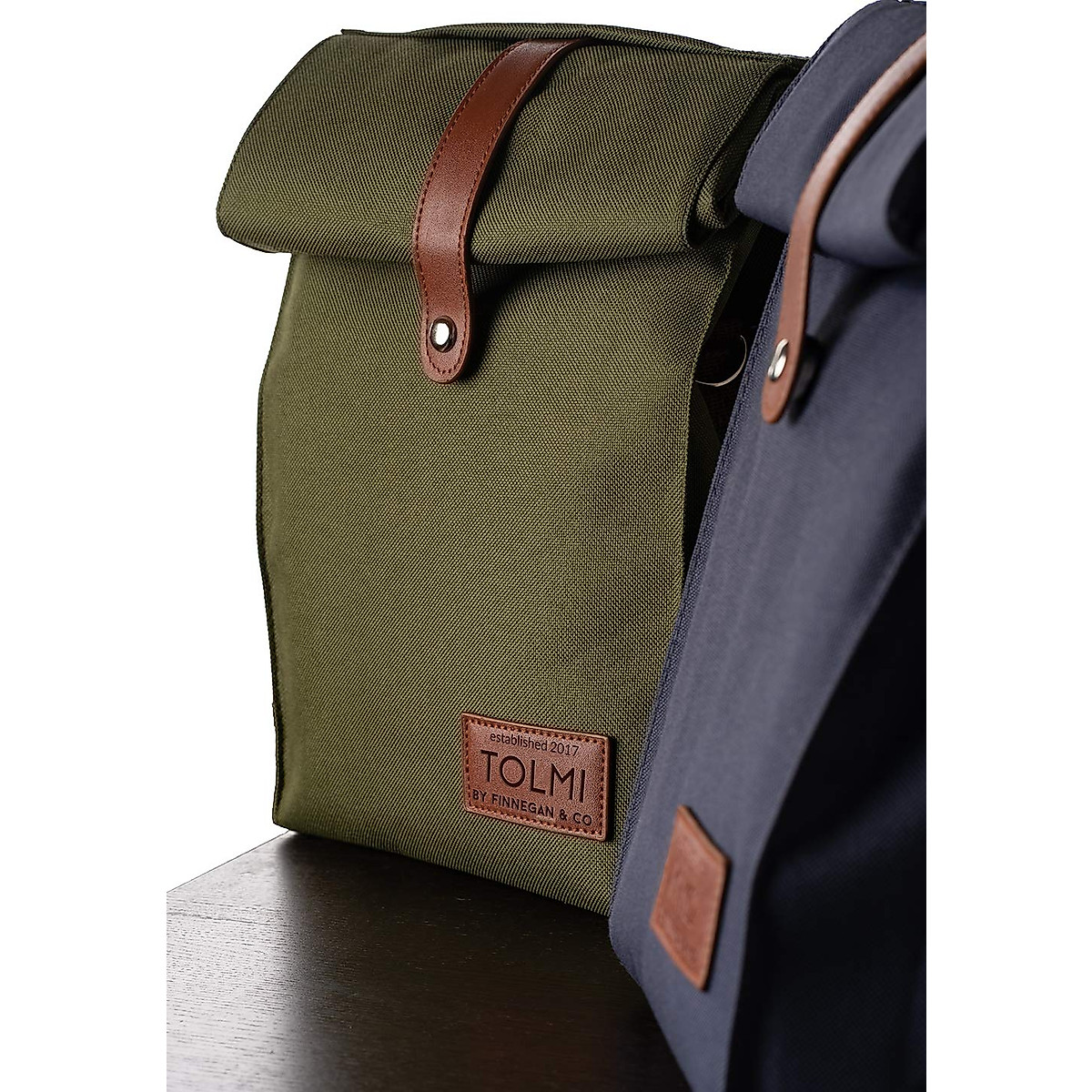 Insulated Lunch Bag by KRYO - Small reusable cooler bag - A travel lunchbox, Blu