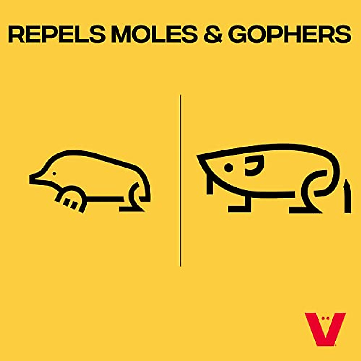 Victor M9012 Mole and Gopher Chemical Free Sonic Spike - Outdoor Mole and Gopher Repellent