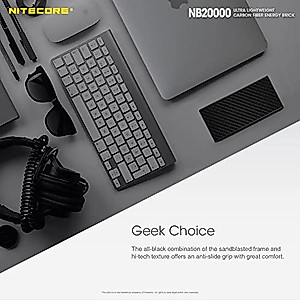 Nitecore Traveling Companion NB20000 Multi Ports USB Power Bank 20,000mAh w/Eco-Sensa VC4 4-Slot Digital Charger