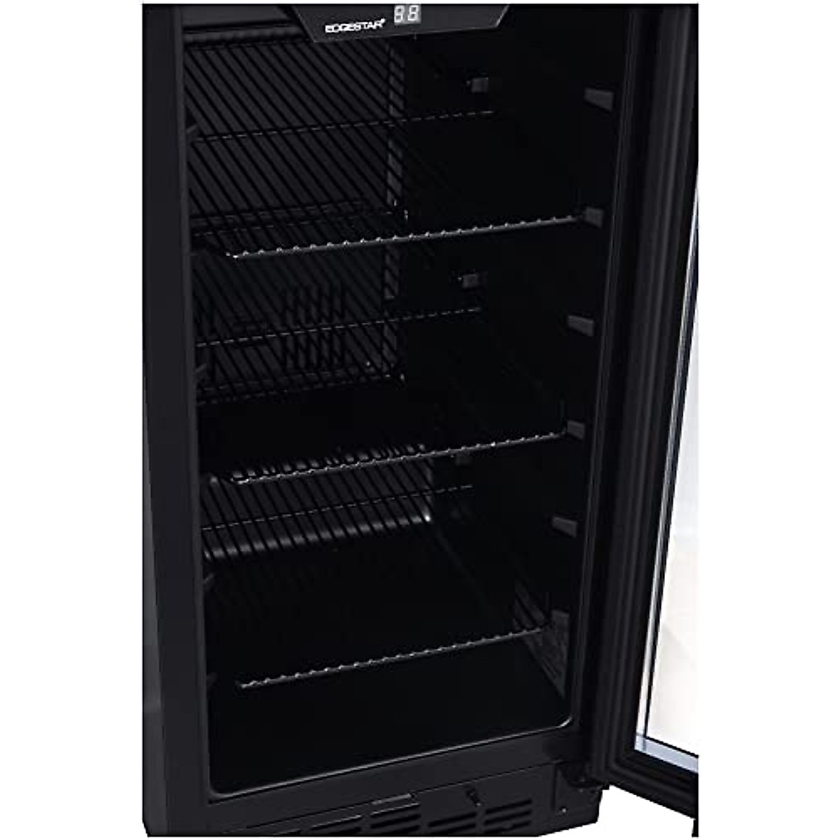 EdgeStar BBR901BL 15 Inch Wide 80 Can Built-In Beverage Center with Slim Design