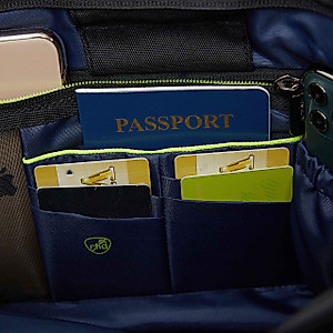 Travelon: Urban - Anti-Theft Messenger Bag - Black, 14 x 10.25 x 4.75