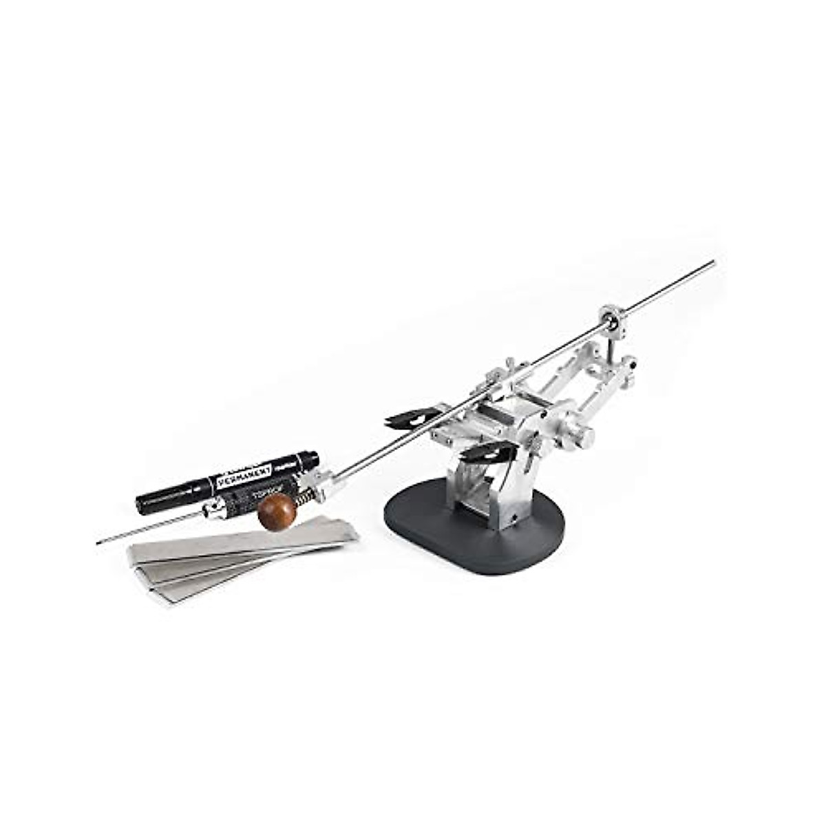 TSPROF Knife Sharpener - 'Blitz 360 Standard' |Precision Knife Sharpener System | 100% Steel and Ultra Strong Aluminum 7075-T6 Alloy | for All Types of Knives |