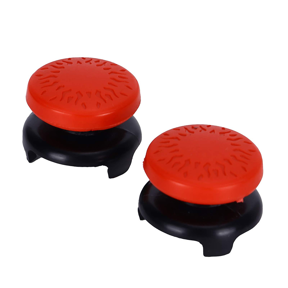 2Pcs Joystick Grip for PS5 Controller,Thumbstick Soft Silicone Cover Grip Stick Joystick Controller Gamepad Key,Thumb Grip Cover,Replacement Thumb Grips()