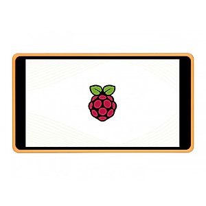 5.5inch Capacitive Touch AMOLED Display, with Protection Case, 1080×1920, Toughened Glass Panel,Supports Pi 4B/3B+/3A+/3B/2B/B+/A+