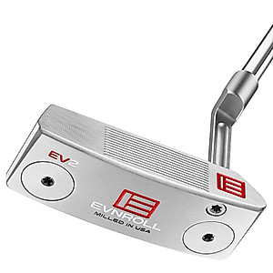 2023 Evnroll EV2 MidBlade Putter RH Short Plumber 33 TourTac White