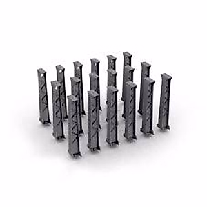 LoftZone StoreFloor Uni-Support Storage Rack, Engineered Wood, 18-Pack