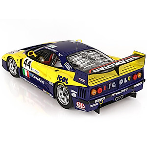 F40 LM #44 Luciano Della Noce - Anders Olofsson - Carl Rosenblad Ennea SRL Igol 24 Hours of Le Mans (1996) with Display CASE Limited Edition to 200 Pieces Worldwide 1/18 Model Car by BBR P18139F