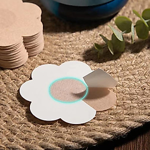 StrCloud Disposable Bra Pad Self-Adhesive Breast Covers 25 Pairs, Invisible Breathable Nipple Covers Breast Petals Breast Cover for Women and Men (Non-woven fabric) Beige