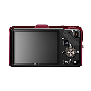 Nikon Coolpix S9300 16.0 MP Digital Camera - Red