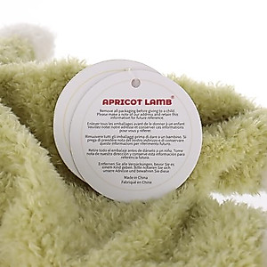 Apricot Lamb Stuffed Animals Hug Dinosaur Security Blanket Infant Snuggler Plush Baby Lovey(Hug Dinosaur, 10 Inches)