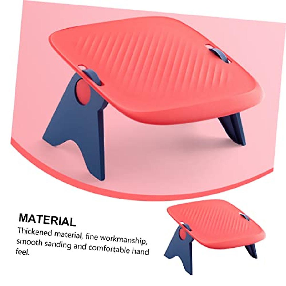 Alipis Shoe Shelf 1 PC Novel Rack Shoes Creative Storage Space-Saving Shoe Clo Red Plastic Organizer Shelf Stand No Blue Racks Organization Space Slots Thickened Holder Stacker Require Shoe Cabinet