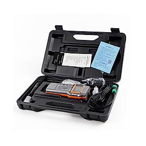 AZ-86021 Dissolved Oxygen Tester Water Quality Meter D.O Meter Temperature Meter | Can Measure pH Conductivity TDS Salinity by Using Different Probes | Multiple Parameters Water Tester AZ86021