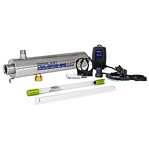 APPLIED MEMBRANES INC. Solapur Ultraviolet Water Purifier UV Sterilizer Filter for Point of Use Drinking Water Purification | 3 GPM | Helios Series UV-SPH-3
