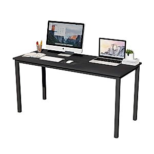 SogesGame YL-AC3-160VB-US8 Home Office Desks, X-Large, Black