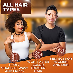 Moroccan Argan Oil Hair Mask - Sulfate Free, Anti Frizz Hydrating Care for Women and Men - Deep Moisturizing Conditioner Treatment for Color Treated, Curly, Damaged, Frizzy and Dry Hair