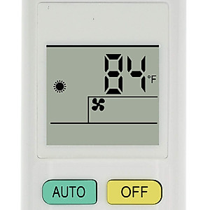 Sccavve Replacement for DAIKIN Air Conditioner Remote Control ARC480A15 ARC480A16 ARC480A17 ARC480A18 ARC480A19 ARC480A20 ARC480A21 ARC480A22 ARC480A1 ARC480A2 ARC480A3 ARC480A4