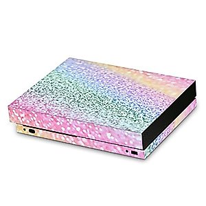 Head Case Designs Officially Licensed Monika Strigel Unicorn Rainbow Art Mix Vinyl Sticker Gaming Skin Decal Cover Compatible With Xbox One X Console
