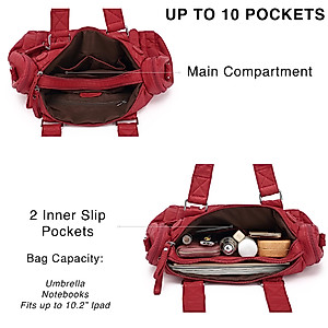 Scarleton Purses for Women Large Hobo Bags Satchel Handbags for Women Top Handle Shoulder Bag Tote Vegan Leather, H148513, Green