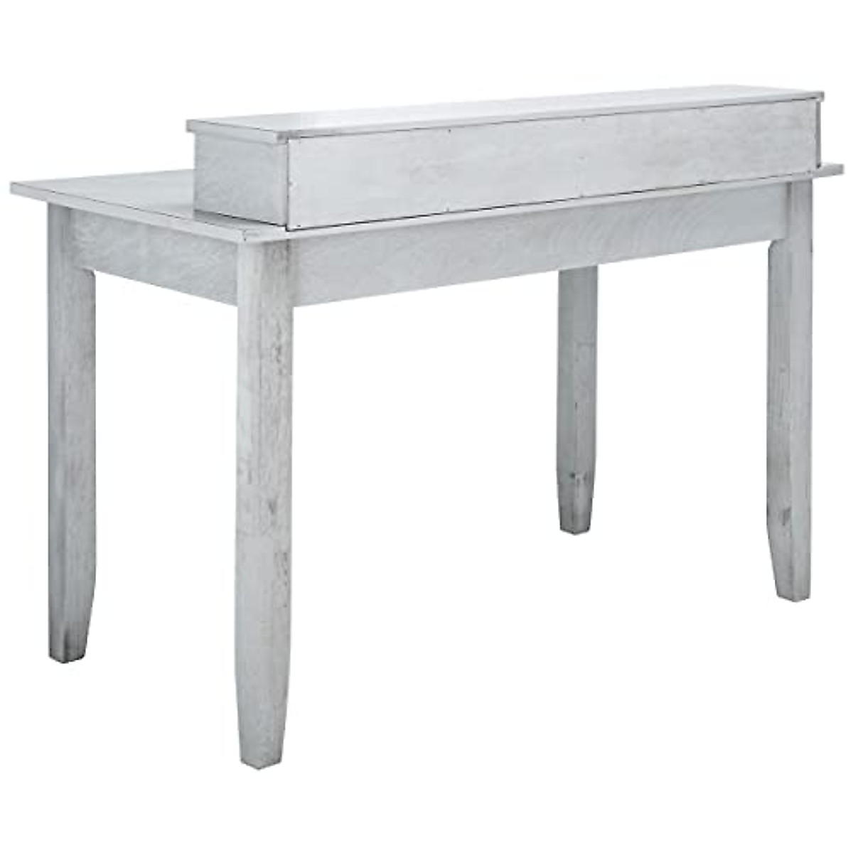 SAFAVIEH Home Collection Winsome Dark Grey 2-Drawer Office Living Room Bedroom Study Foyer Writing Desk DSK1402B, 0