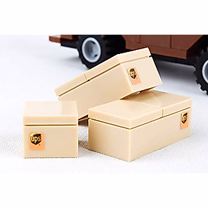 Daron UPS Package Car Construction Toy BL99977, Brown